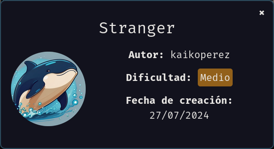 Stranger Dockerlabs | JuanBelin